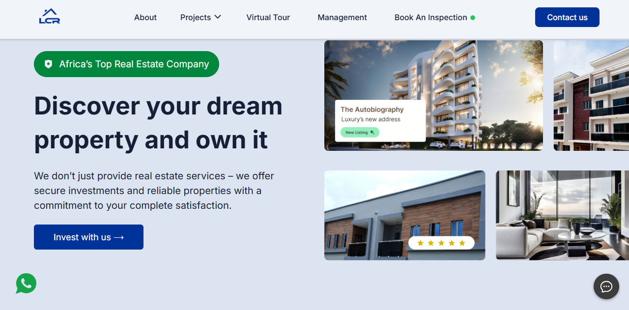 LCR Limited | Land & Houses for Sale in Nigeria